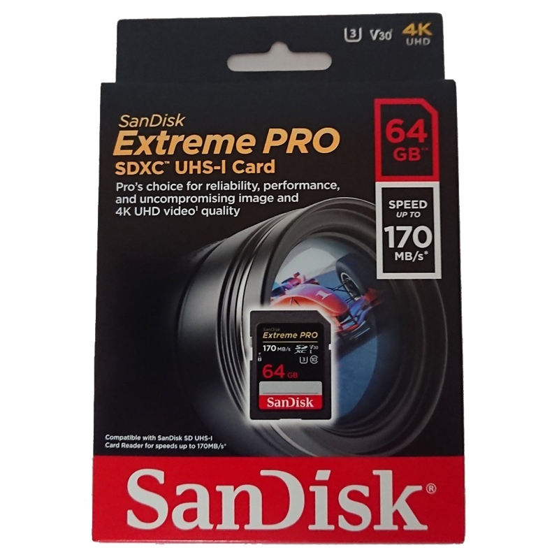 Buy SanDisk Extreme Pro 64GB 170MB/s SD Card low price online | Camera ...