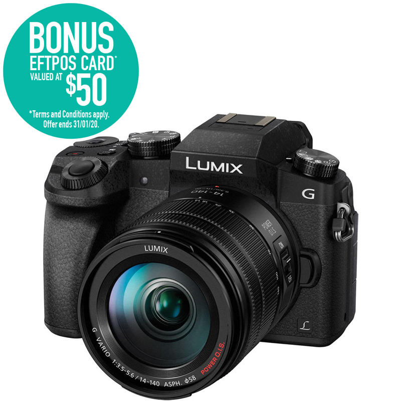 Buy Panasonic Lumix DMC-G7 Compact System Camera with 14-140mm Lens ...